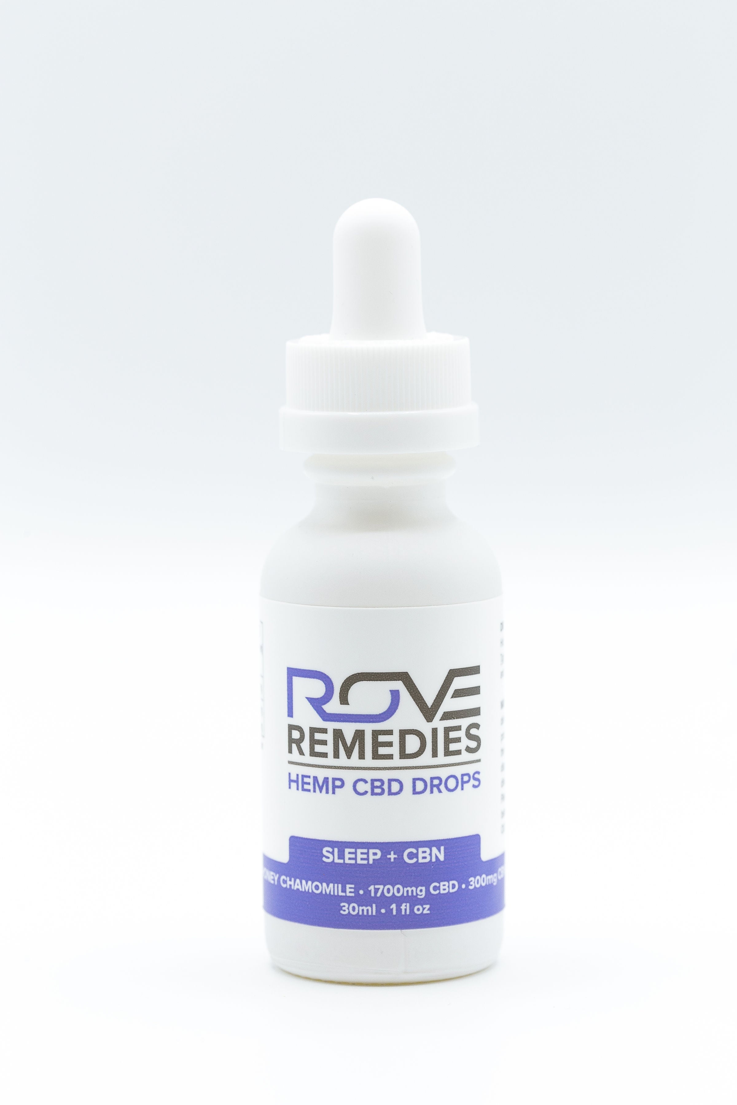 SLEEP CBD DROPS | 1700MG CBD + 300MG CBN | HONEY CHAMOMILE – Rove Remedies